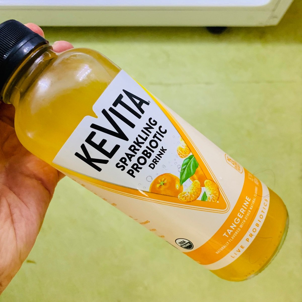 Sparkling Probiotic Drink Tangerine from KeVita - Vegan Product Reviews ...