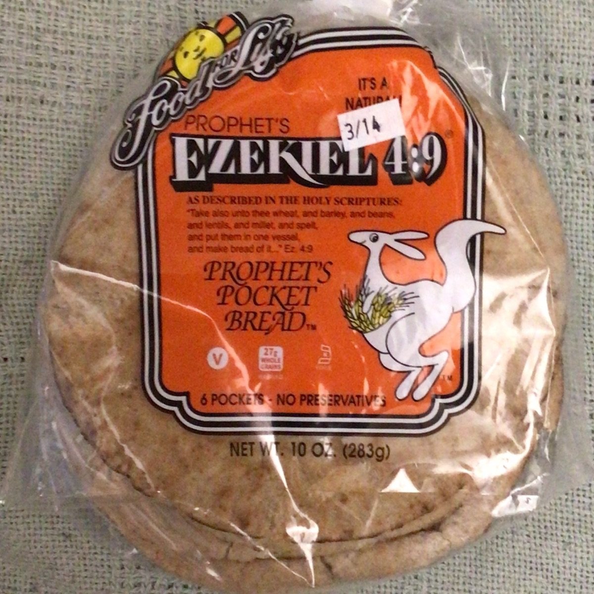 Ezekiel 4:9 Prophet’s Pocket Bread from Food For Life - Vegan Product ...