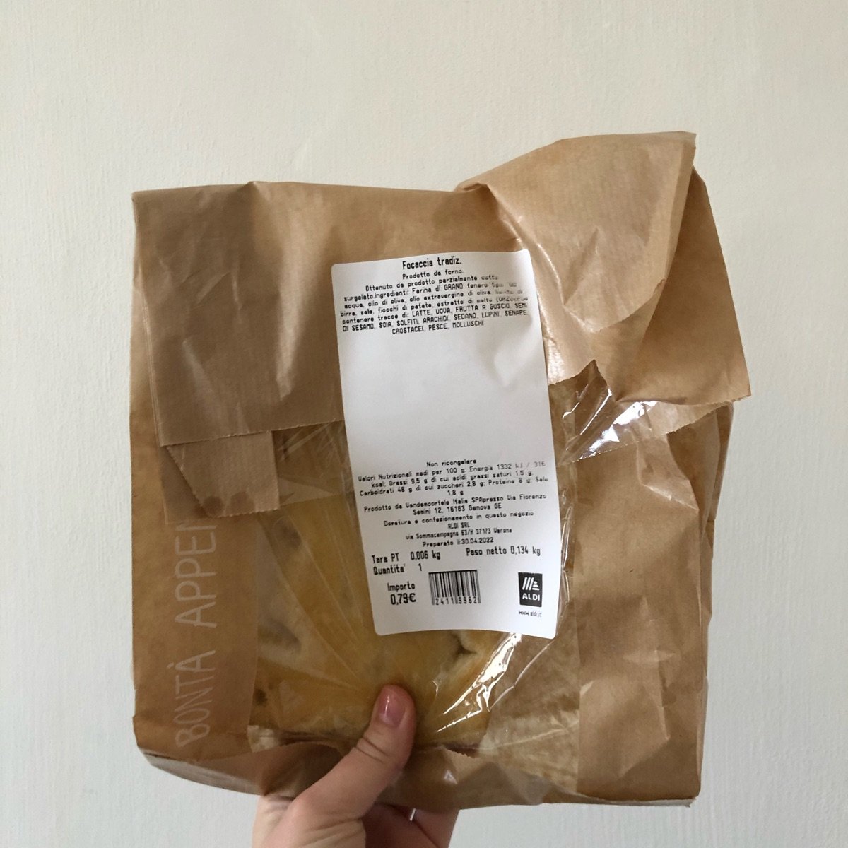 ALDI Focaccia Tradizionale Reviews | abillion