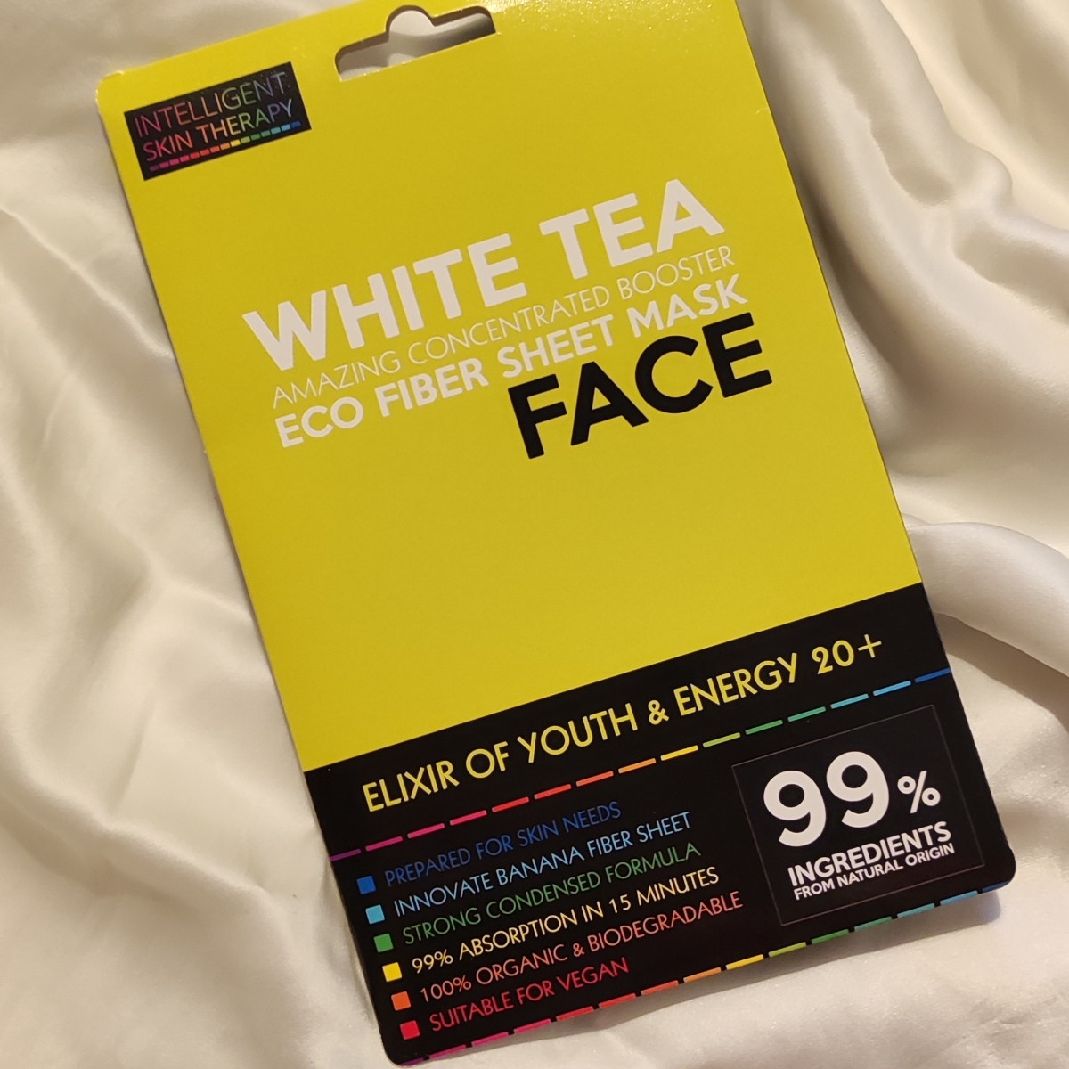 Intelligent Skin Therapy Face Mask White Tea from Intelligent Skin ...