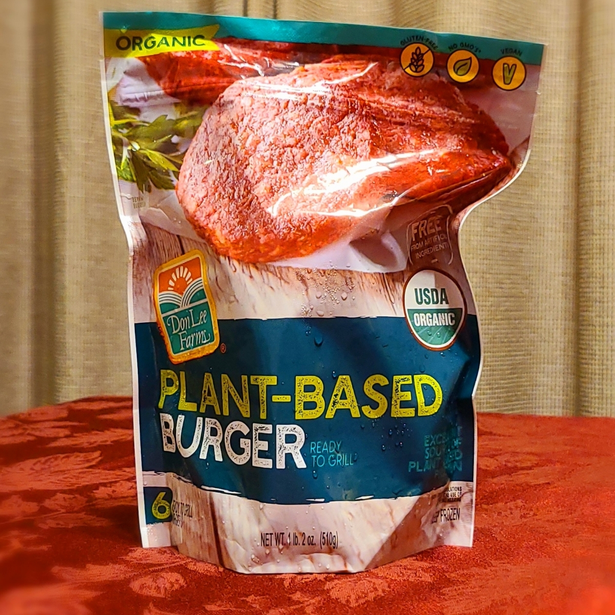 Organic Plant-Based Burgers from Don Lee Farms - Vegan Product Reviews ...