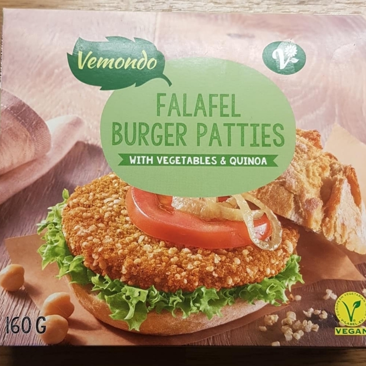 Vemondo Falafel Burgers from Vemondo - Vegan Product Reviews & Ratings ...