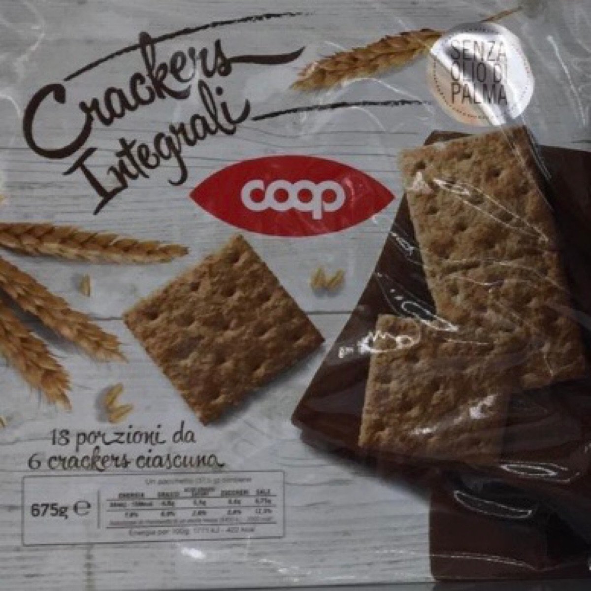 Cracker integrali from Coop - Vegan Product Reviews & Ratings | abillion