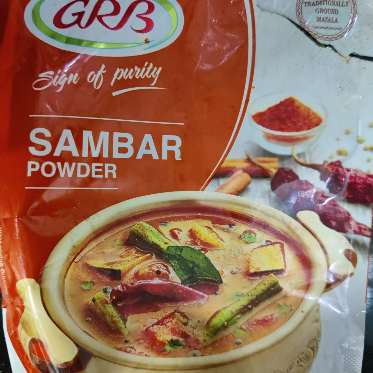 GRB Sambaar Masala from Grb - Vegan Product Reviews & Ratings | abillion