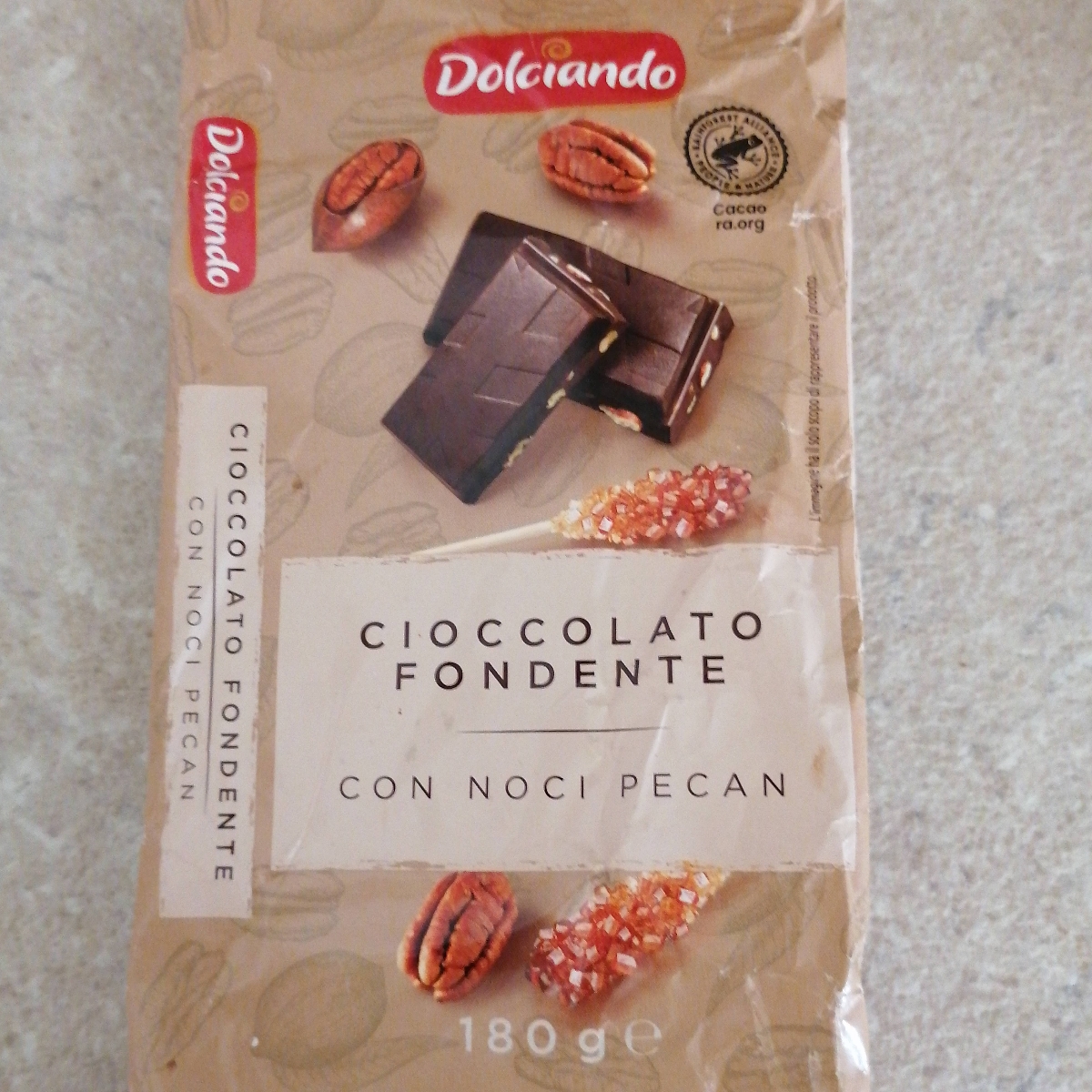 cioccolato fondente con noci pecan from Dolciando - Vegan Product ...