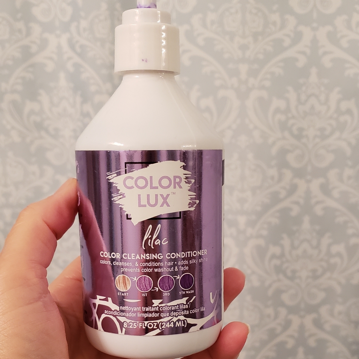 Color cleansing conditioner - Lilac from Color Lux - Vegan Product ...