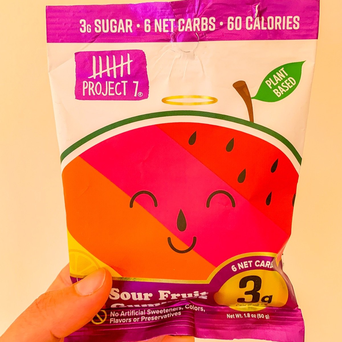 Sour fruit gummies from Project 7 - Vegan Product Reviews & Ratings ...