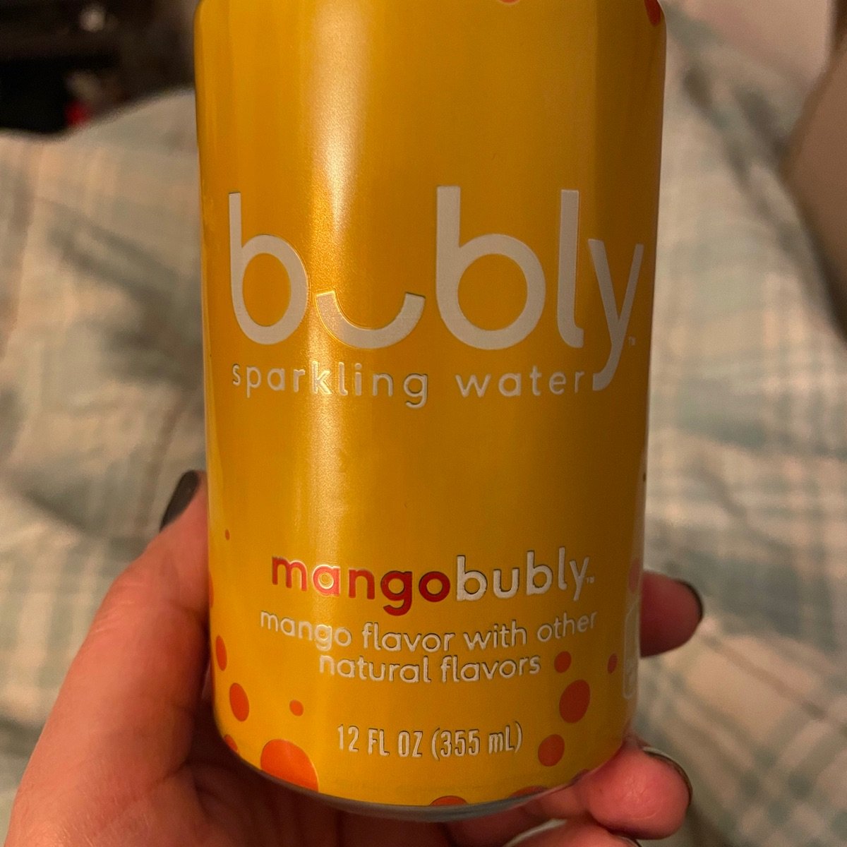 Mango sparkling water from Bubly - Vegan Product Reviews & Ratings | abillion