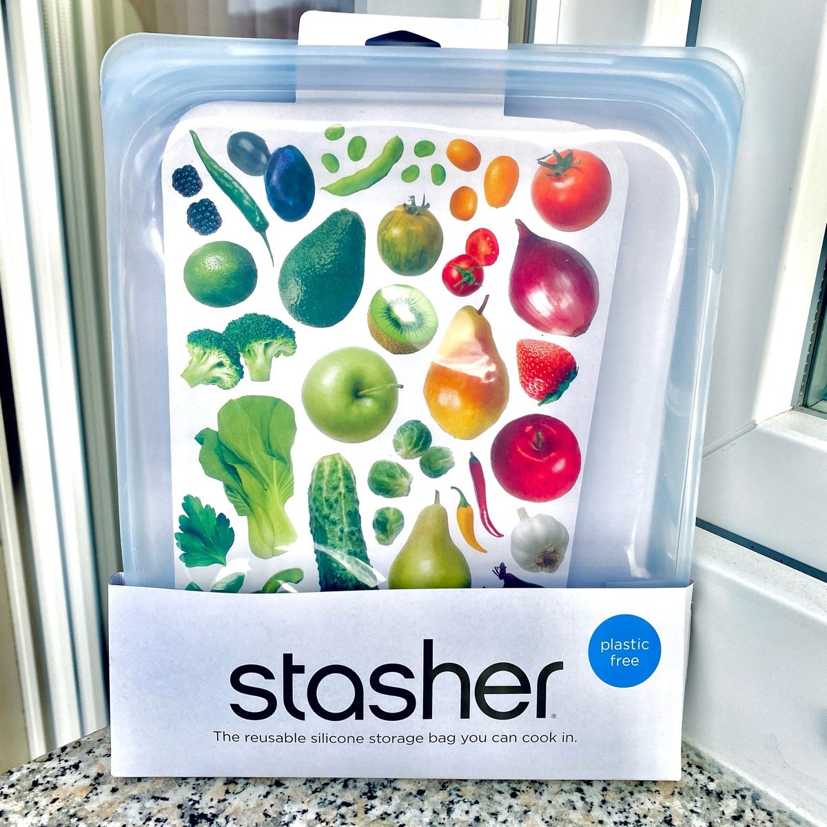 Half Gallon Bag from Stasher - Vegan Product Reviews & Ratings | abillion