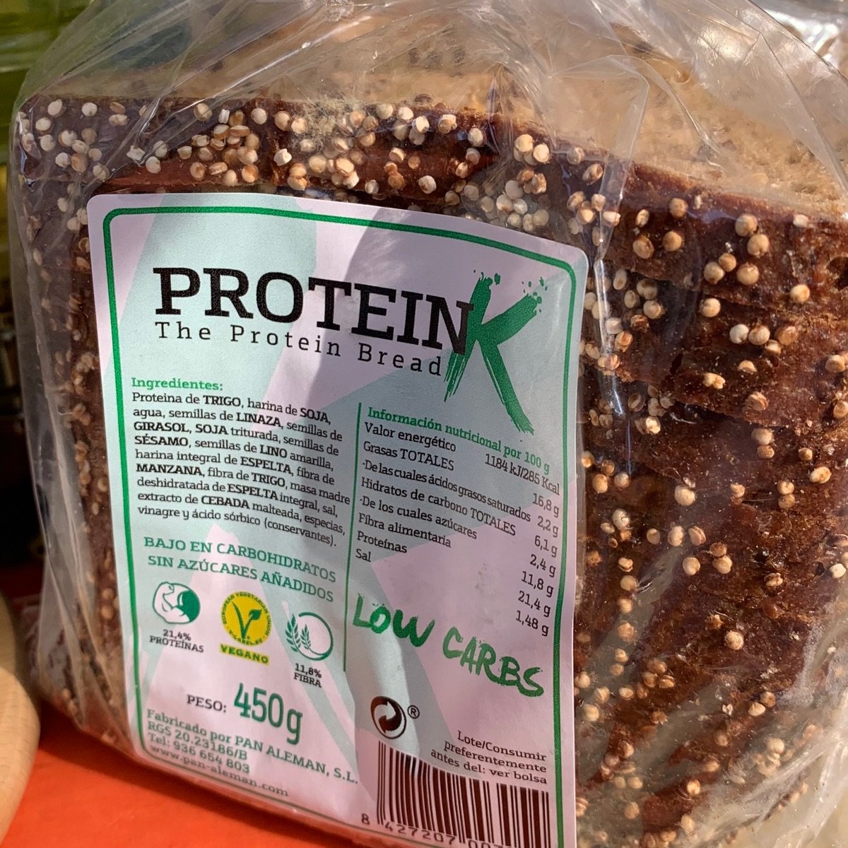 The Protein Bread from Protein K - Vegan Product Reviews & Ratings ...