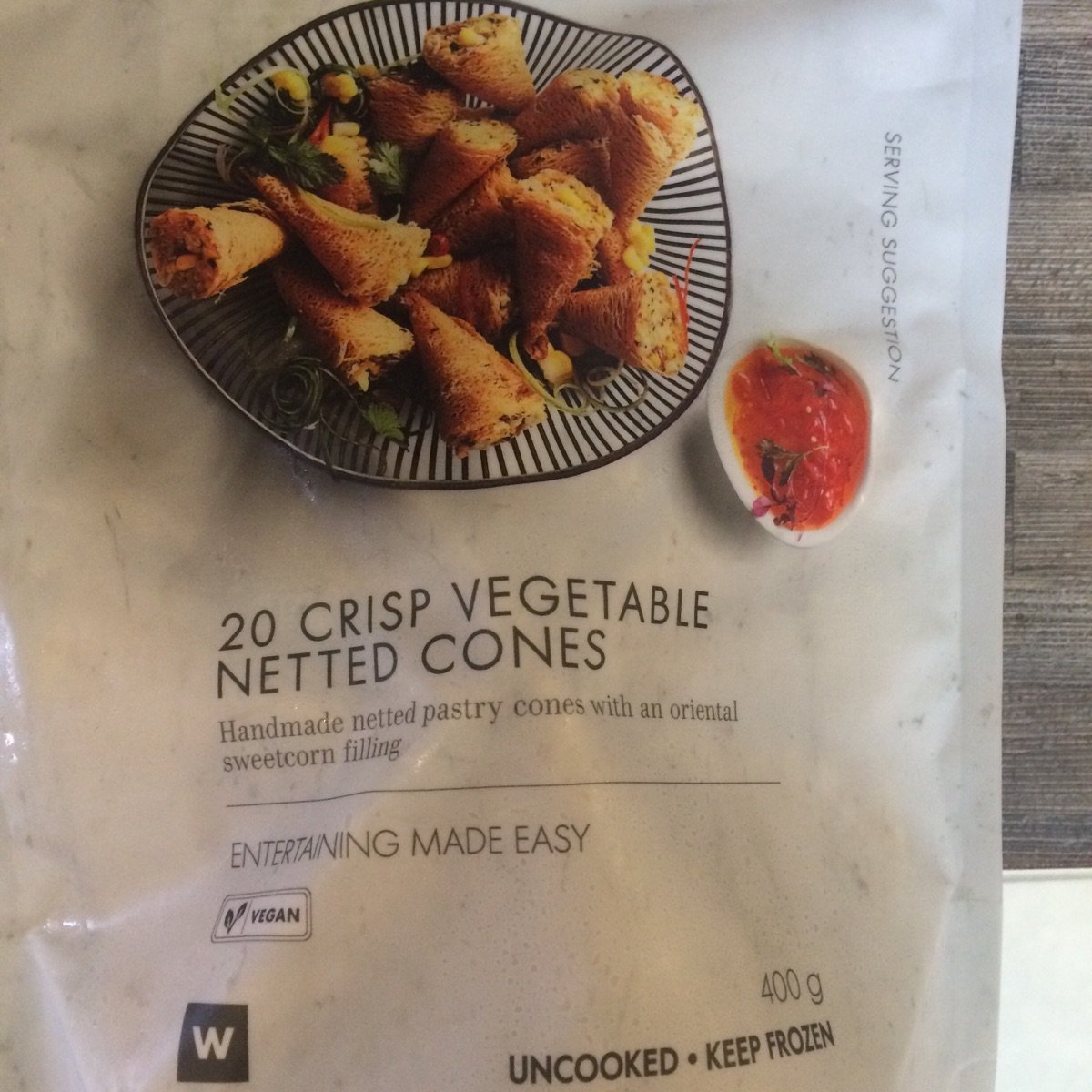 Crisp Vegetable Netted Cones from Woolworths Food - Vegan Product ...