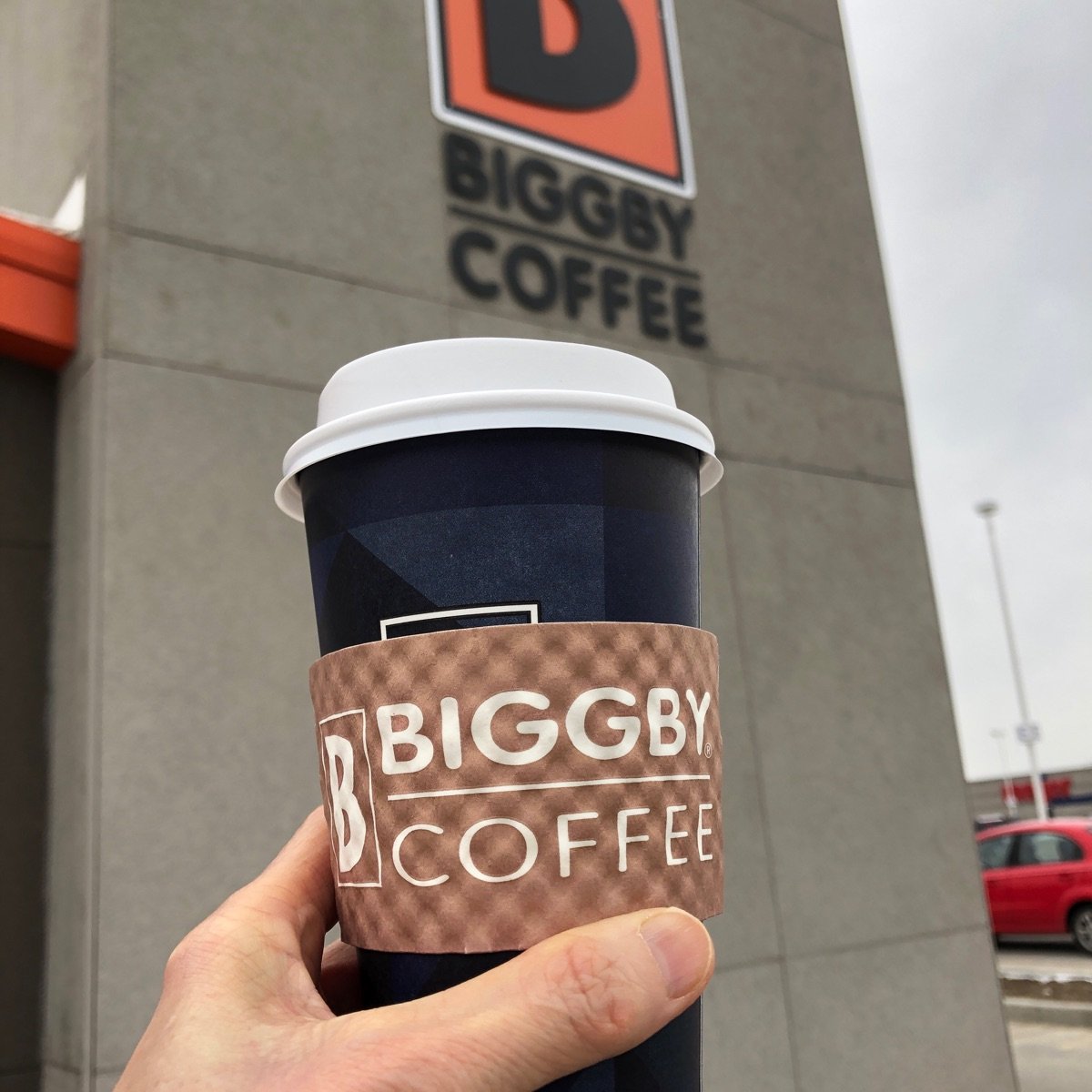 American brew with oat milk from Biggby coffee - Vegan Product Reviews ...