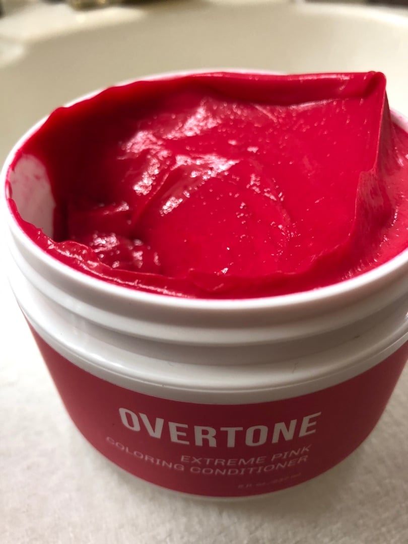 Extreme Pink Coloring Conditioner from oVertone Haircare - Vegan ...