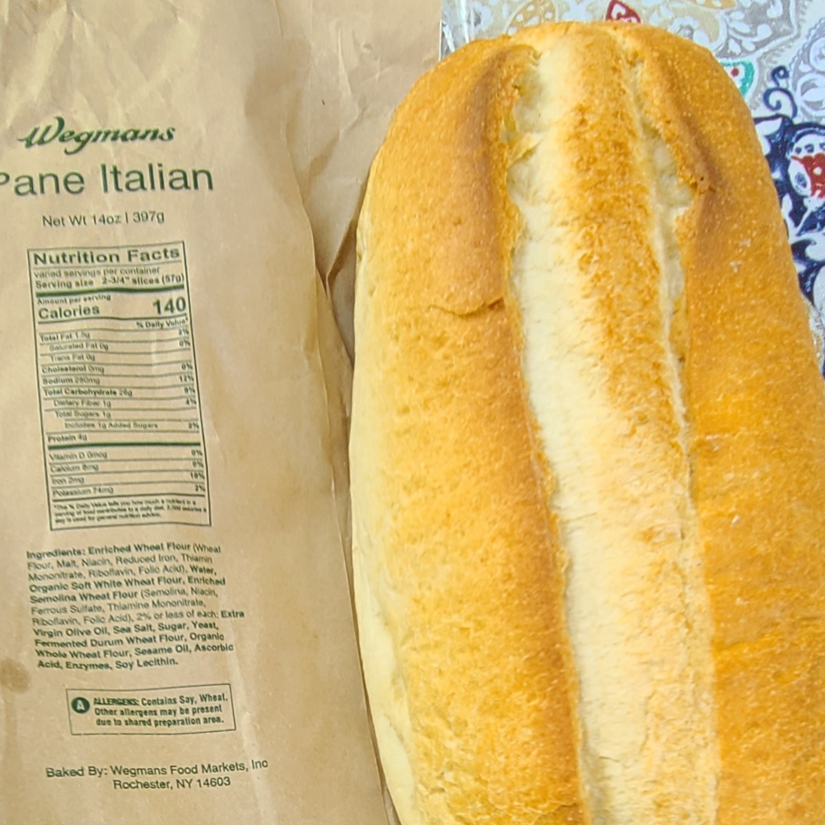 Wegmans Pane Italian Bread Reviews | abillion