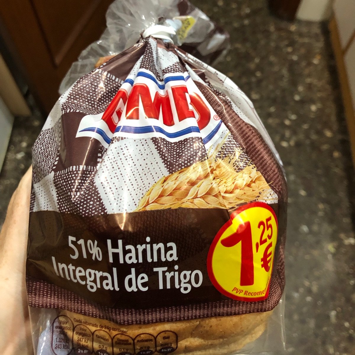 Pan bimbo integral from Bimbo - Vegan Product Reviews & Ratings | abillion