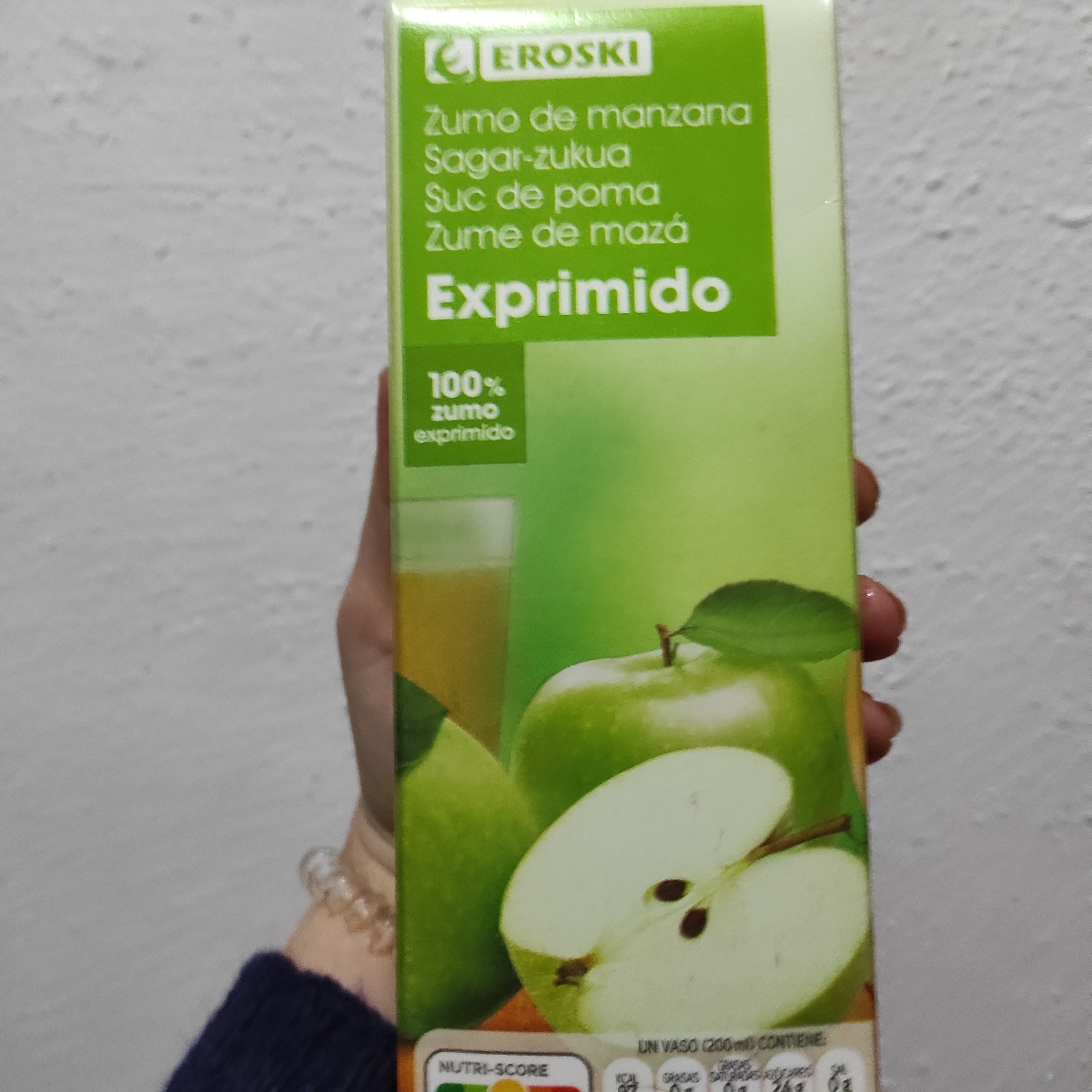 Zumo manzana from Eroski - Vegan Product Reviews & Ratings | abillion