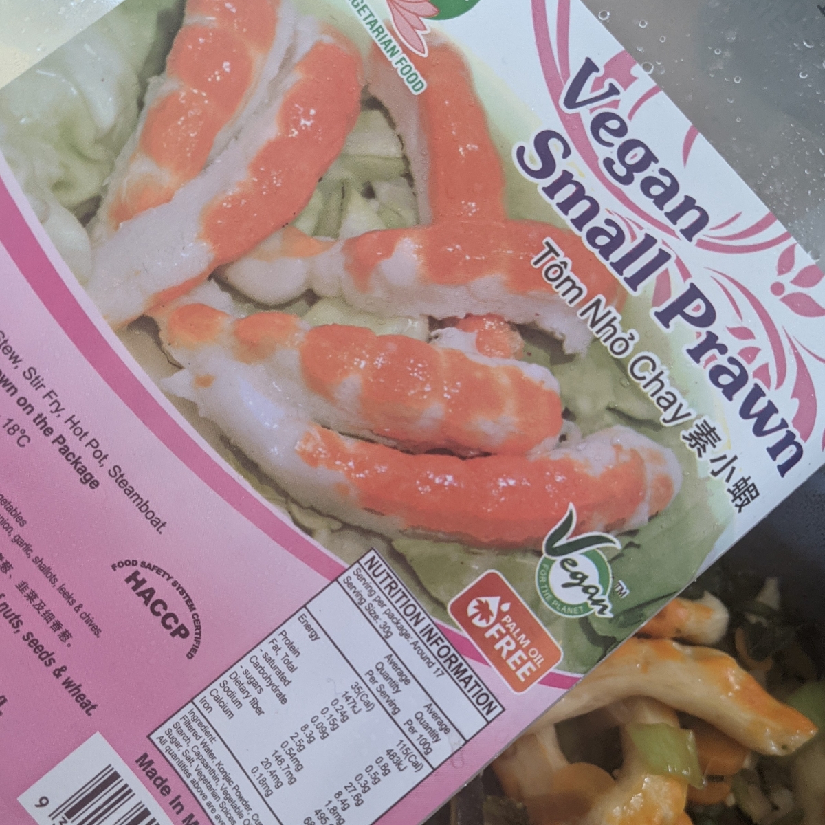 Vegan Small Prawns from Vincent Vegetarian Food - Vegan Product Reviews ...