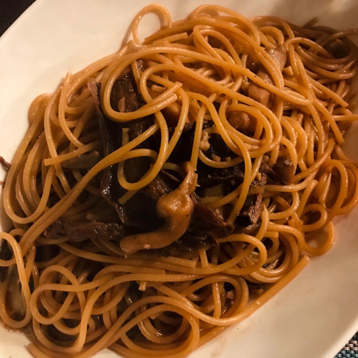 Spaghetti Porcini at Sicily Italian Resto - Vegan Dish Reviews ...