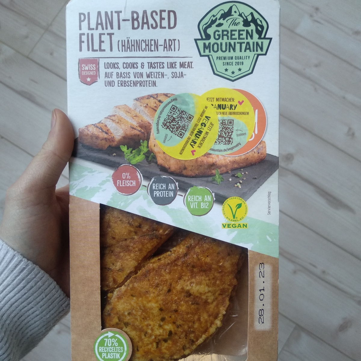 Plant based fillet from The Green Mountain - Vegan Product Reviews ...