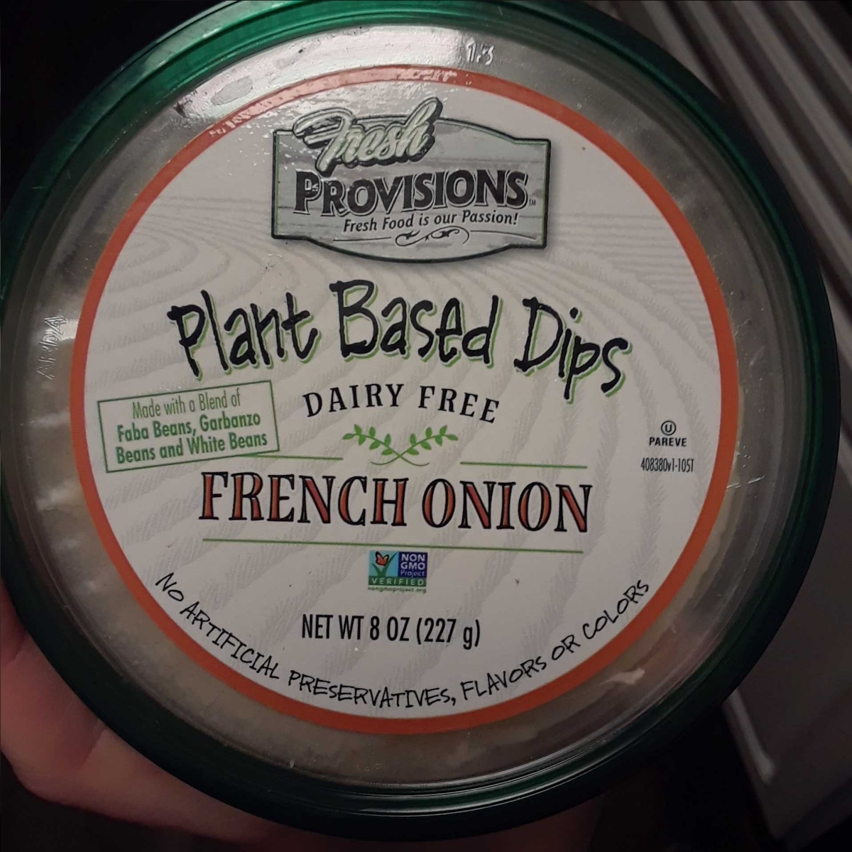 French Onion Dairy Free Dip from Fresh Provisions - Vegan Product ...