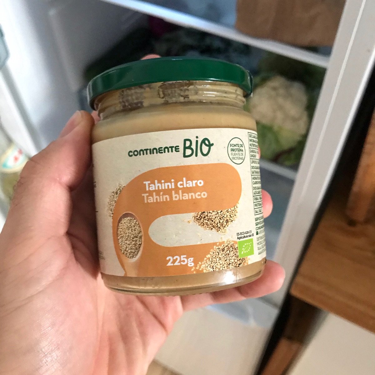 Organic White Tahini from Continente - Vegan Product Reviews & Ratings ...
