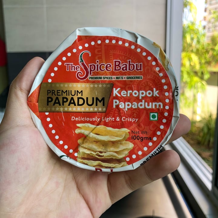 The Spice Babu Premium Papadam Review | abillion