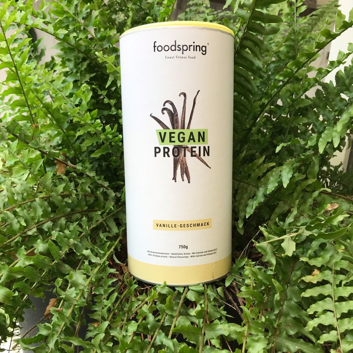 Vegan Protein Vanille-Geschmack from Foodspring - Vegan Product Reviews ...