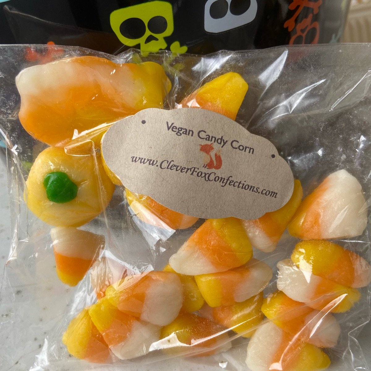 Candy corn from Clever fox confections - Vegan Product Reviews ...
