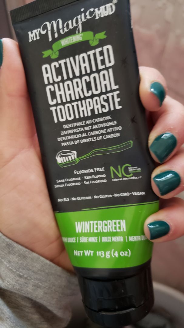 My Magic Mud Activated Charcoal Toothpaste Review | abillion