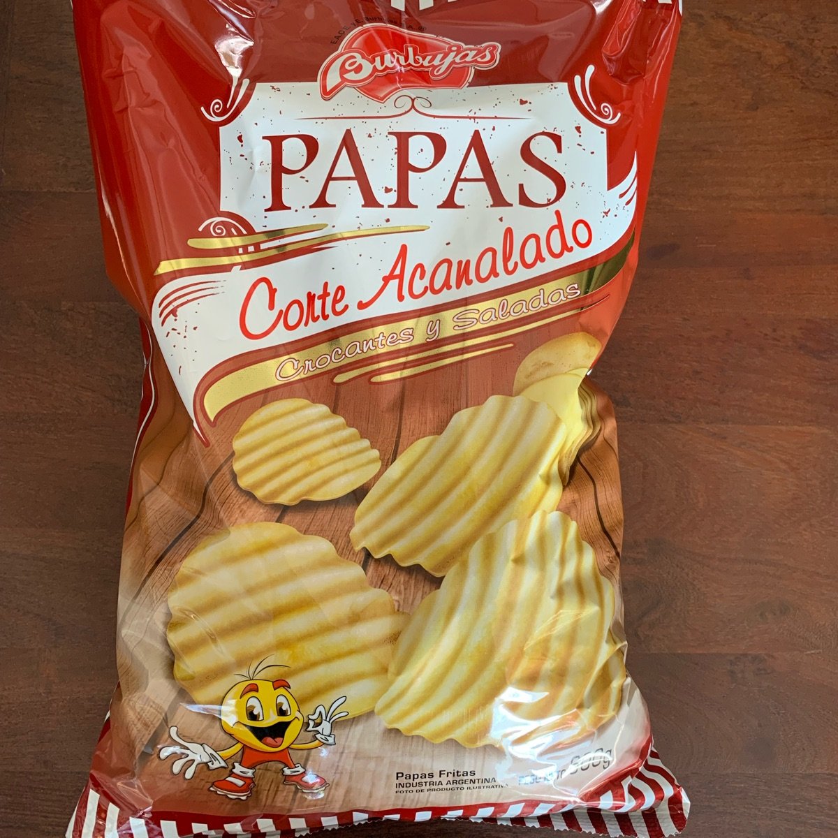 Papas corte acanalado from Burbujas - Vegan Product Reviews & Ratings ...
