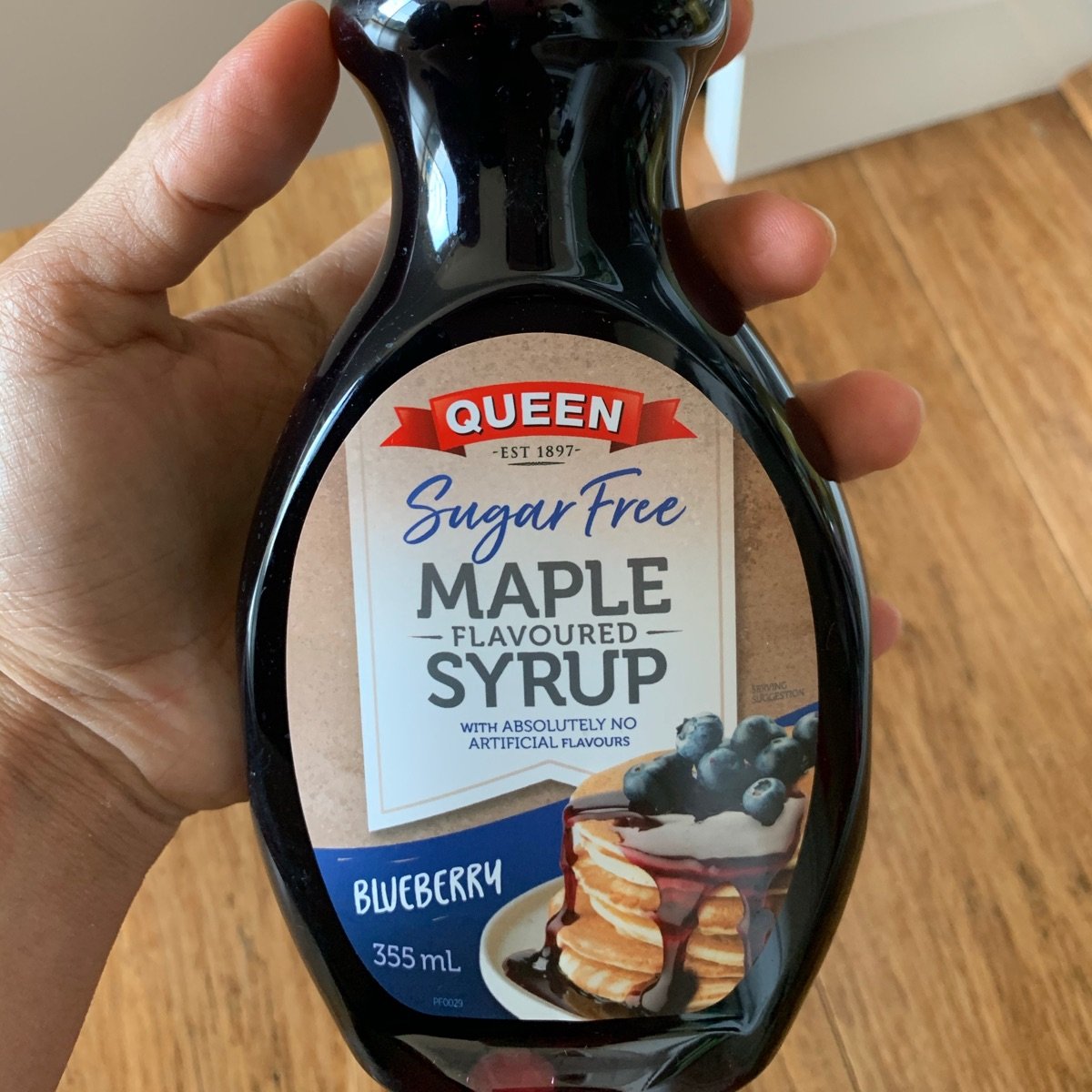 Sugarfree Maple Syrup (blueberry) from Queen - Vegan Product Reviews ...