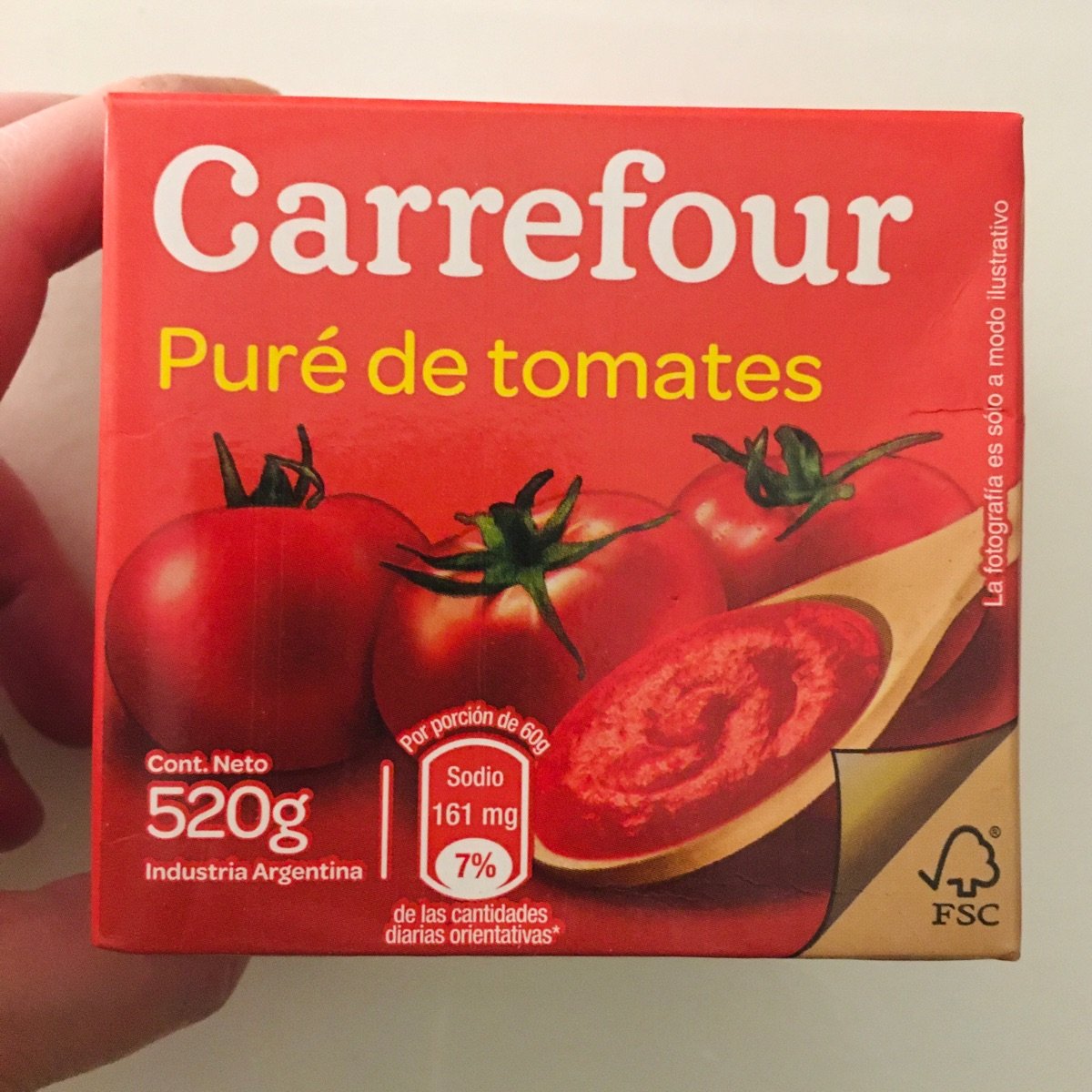Pure de tomates from Carrefour - Vegan Product Reviews & Ratings | abillion