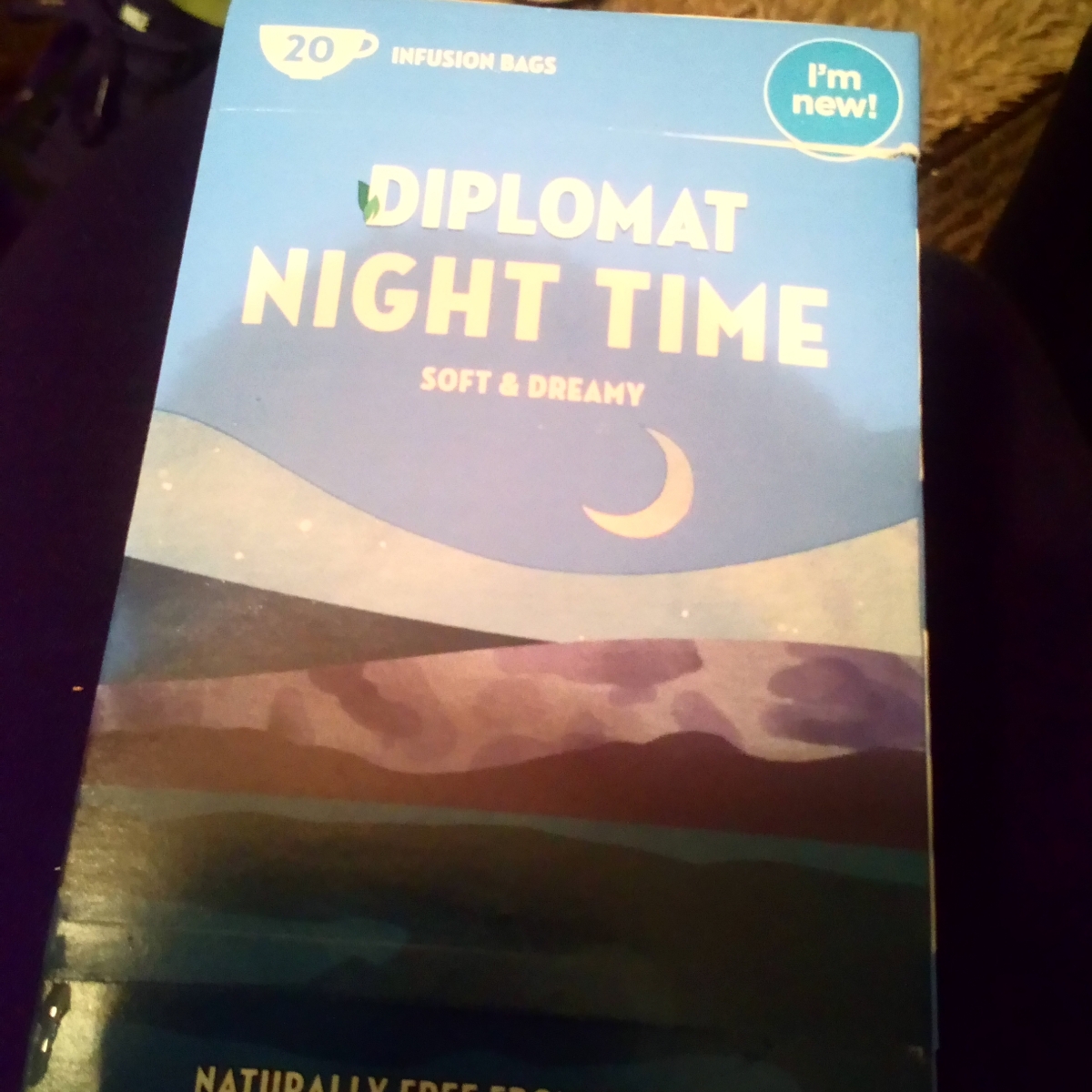 Night time tea from Diplomat - Vegan Product Reviews & Ratings | abillion