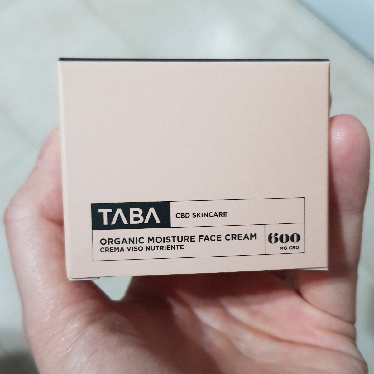Organic moisturize face cream from Taba - Vegan Product Reviews ...
