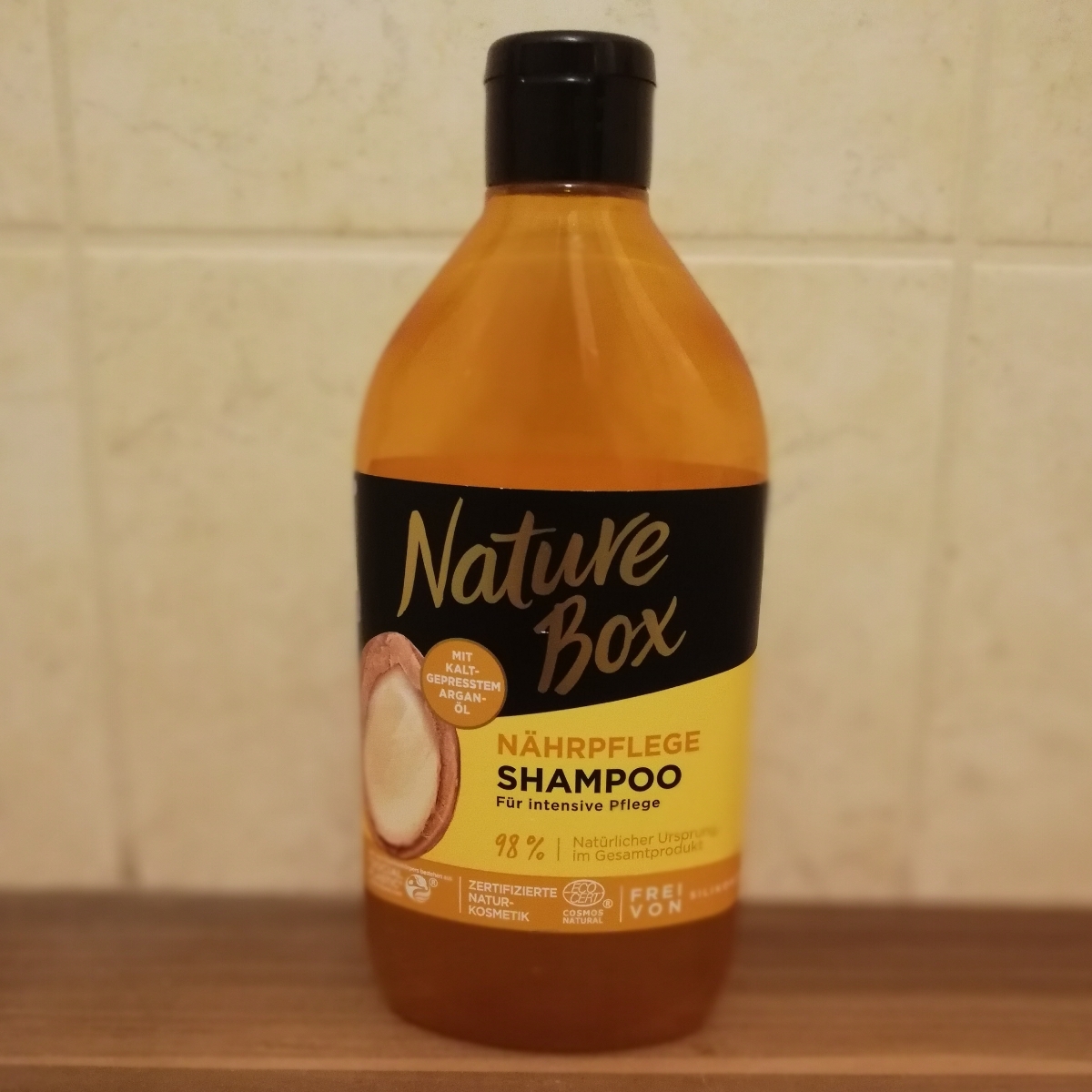 Shampoo Arganöl from Nature Box Beauty - Vegan Product Reviews ...