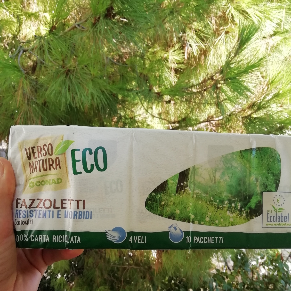 Fazzoletti di carta from Verso Natura Eco Conad - Vegan Product Reviews ...