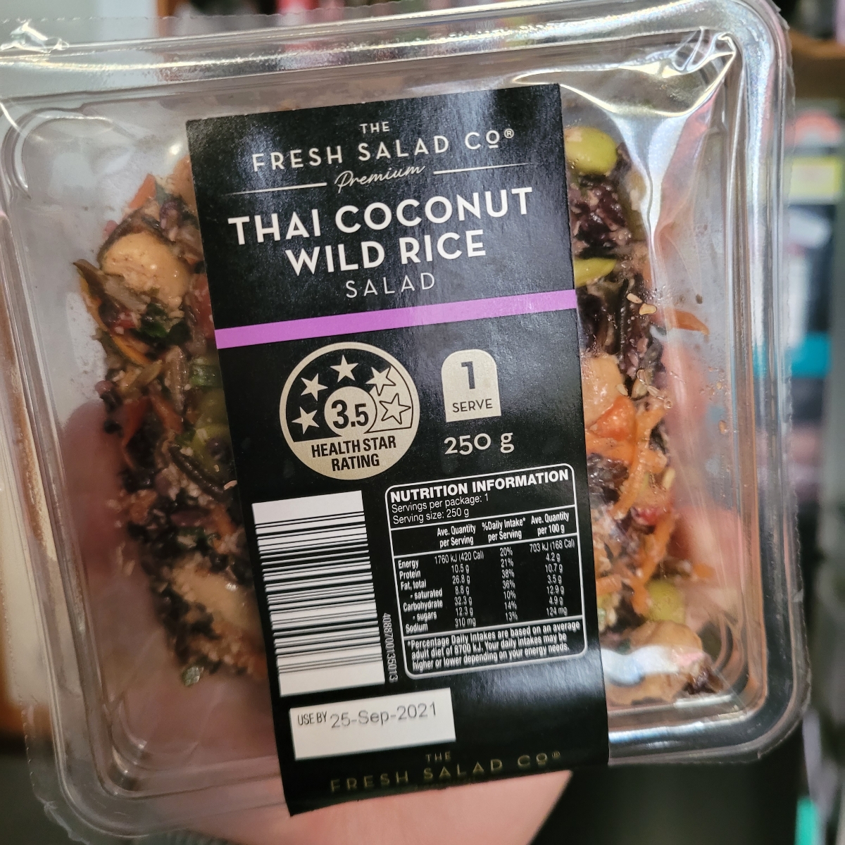 ALDI Thai Coconut Wild Rice Salad Reviews | abillion