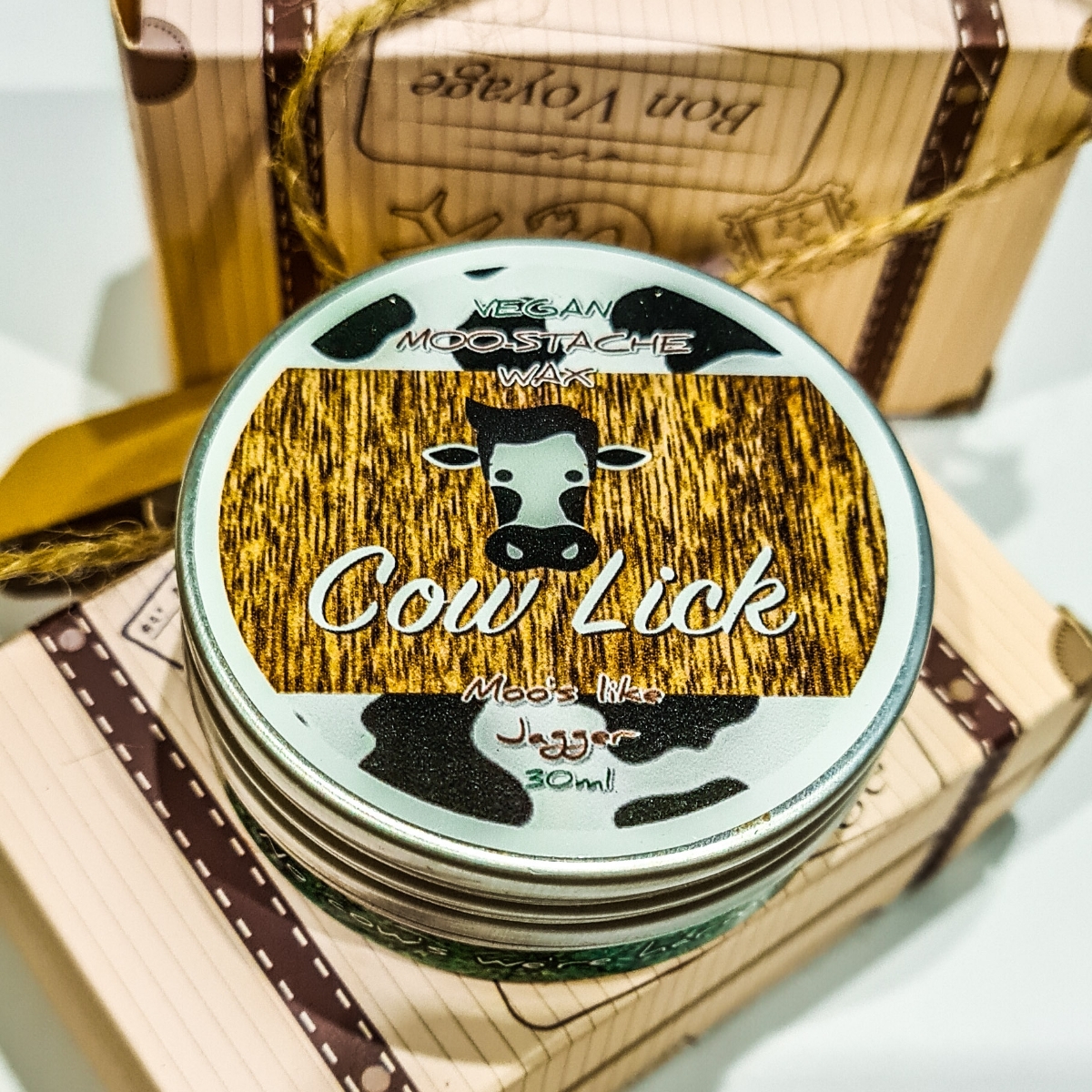 MOO-STACHE WAX from Cow lick Natural hair and grooming products - Vegan ...