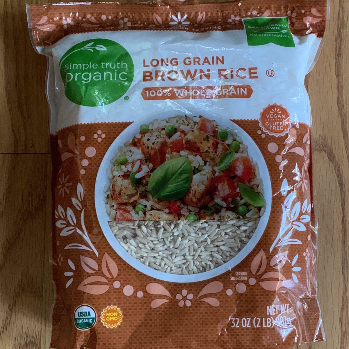 long grain brown rice from Simple Truth - Vegan Product Reviews ...