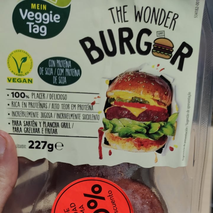 The Wonder Burger Hamburguesa vegana Review | abillion