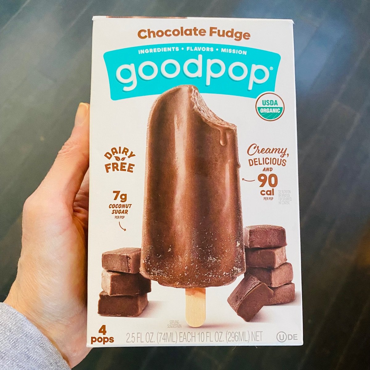 Chocolate Fudge from Goodpop - Vegan Product Reviews & Ratings | abillion