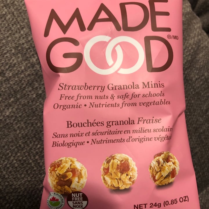 Made Good Strawberry Granola Minis Review | abillion
