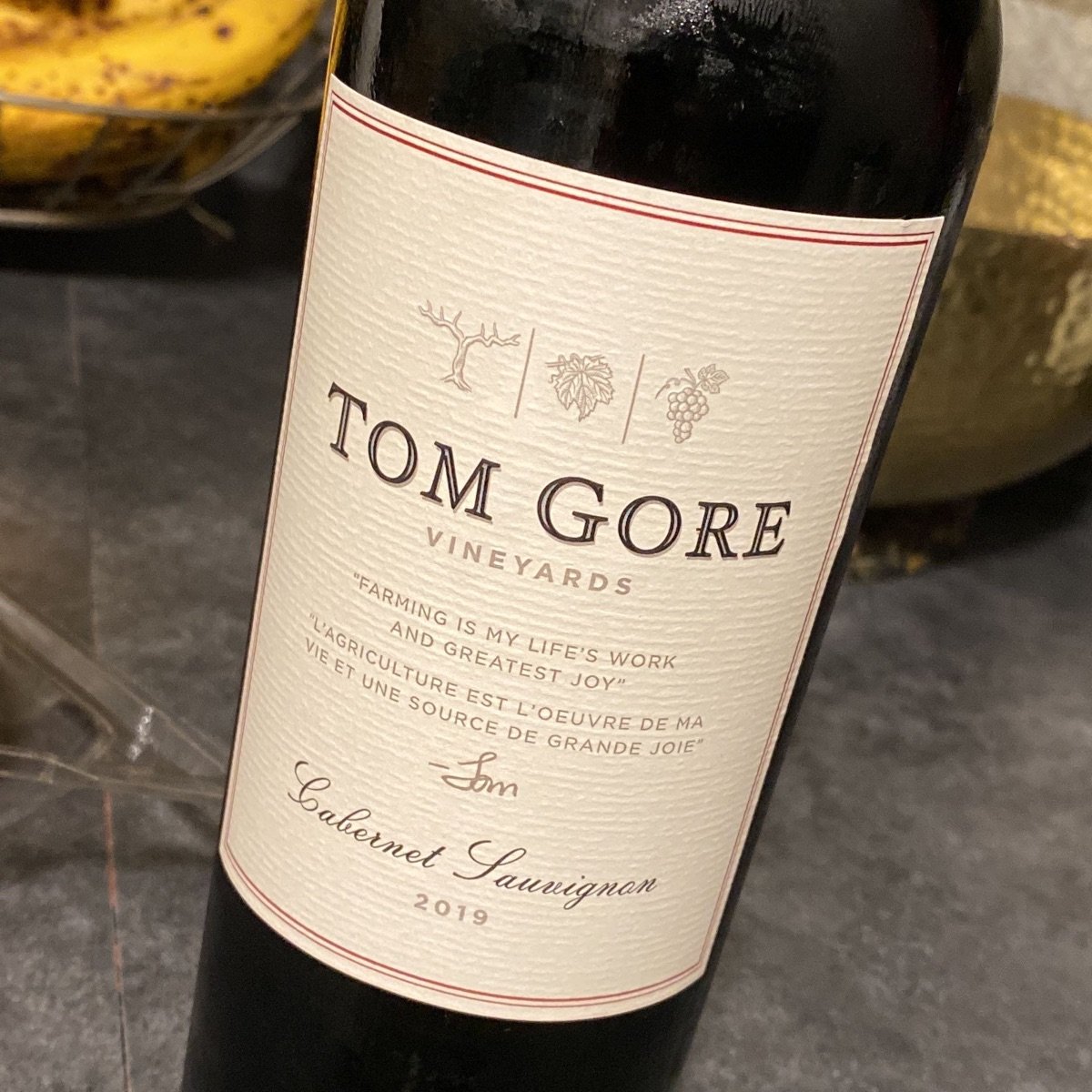 Cabernet Sauvignon from Tom Gore - Vegan Product Reviews & Ratings | abillion