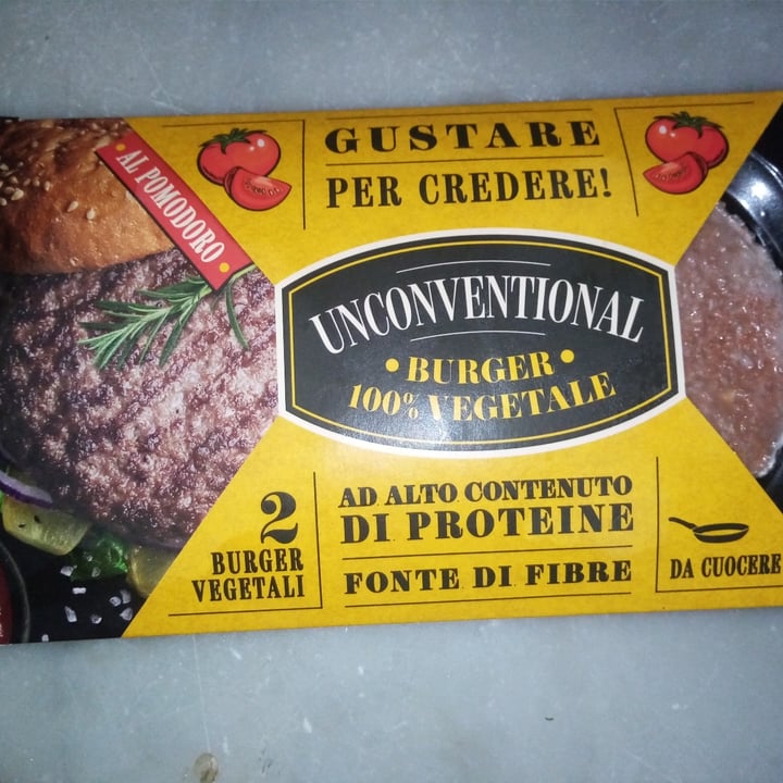 Unconventional Burger Vegetale Al Pomodoro - Tomato Burger Review ...