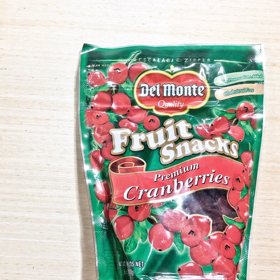 Premium Cranberries from Del Monte - Vegan Product Reviews & Ratings ...