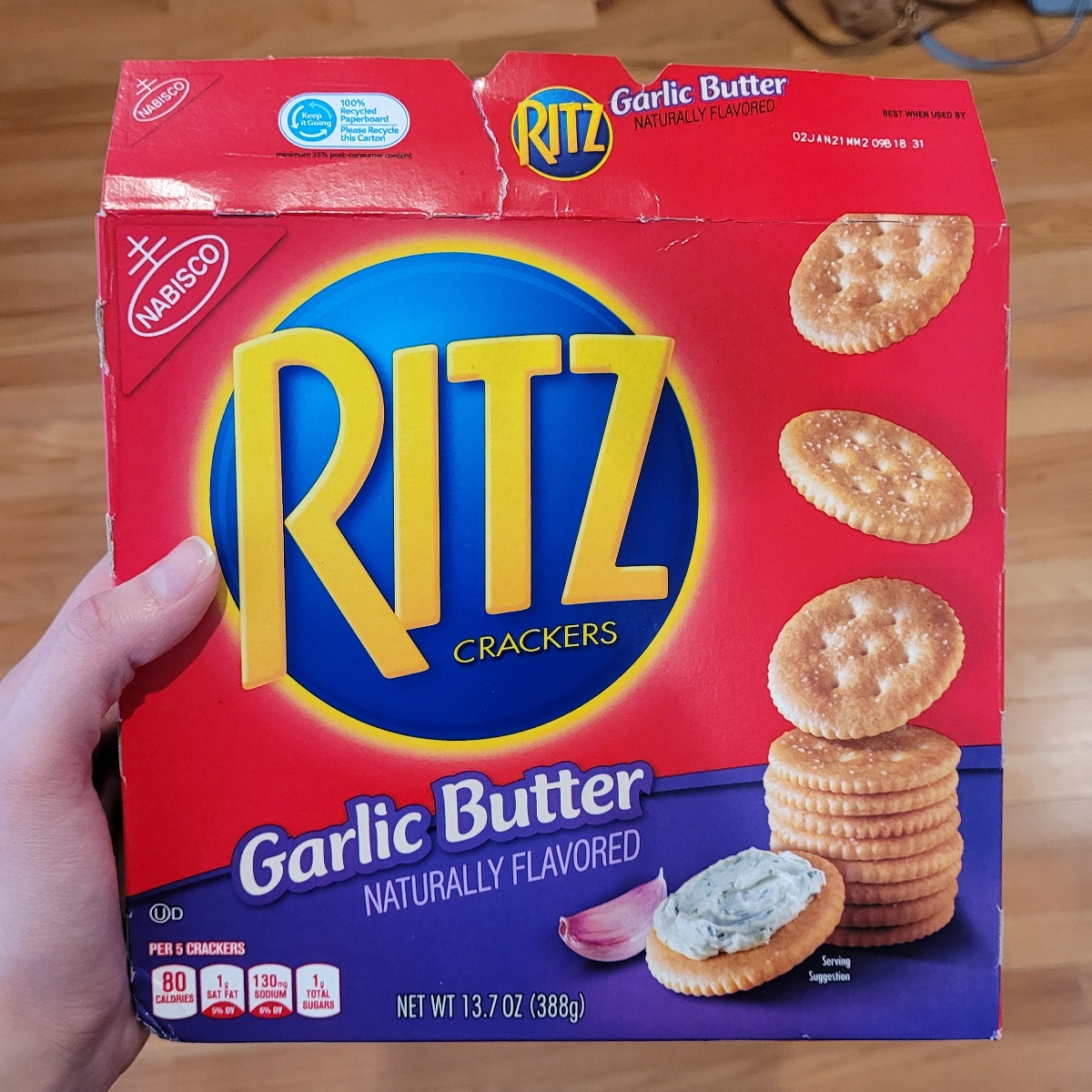 Ritz Garlic Butter Crackers Reviews | abillion