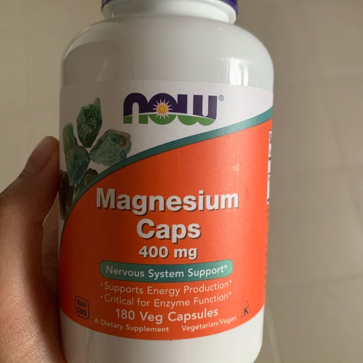NOW® Magnesium Caps Review | abillion