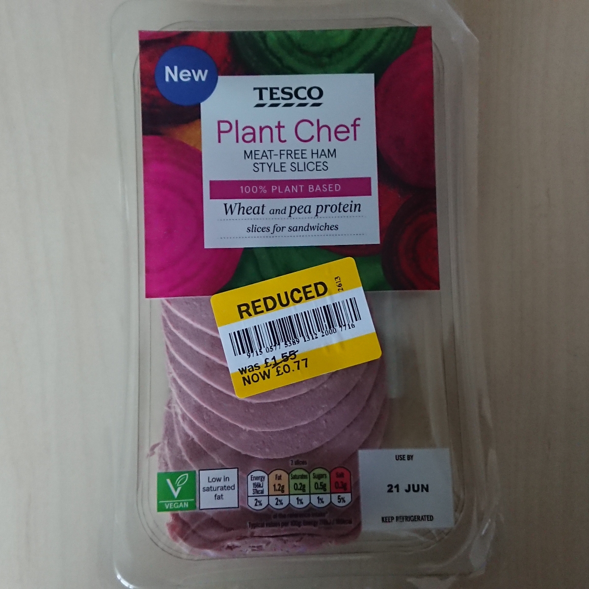 Tesco Plant Chef Meat-free Ham Style Slices Reviews | abillion