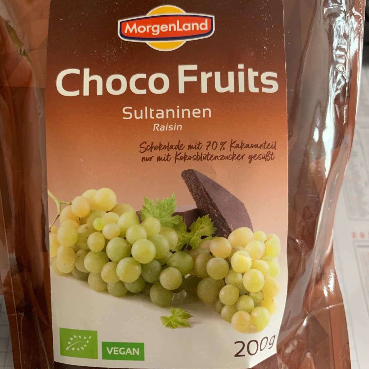 Choco Fruits Sultaninen from Morgenland - Vegan Product Reviews ...
