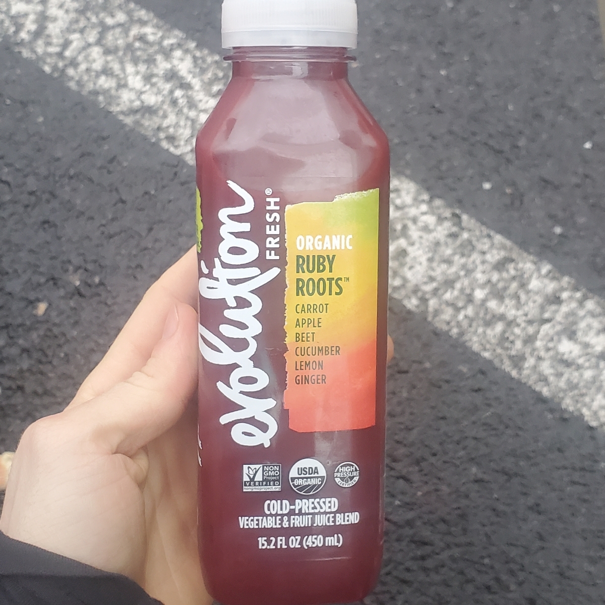 Organic Ruby roots juice from Evolution Fresh - Vegan Product Reviews ...